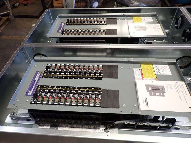 Square D Panelboard Assembly with Doors - Yellow Tag Auctions