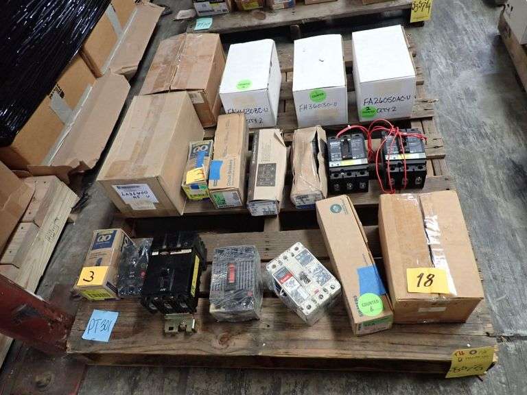 Lot of Assorted Electrical Components - Yellow Tag Auctions