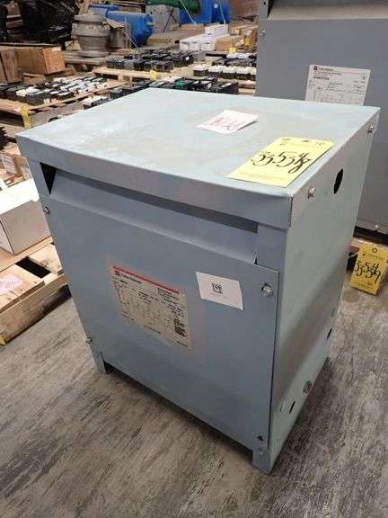 Cutler Hammer 15 KVA Dry Type Transformer - Yellow Tag Auctions