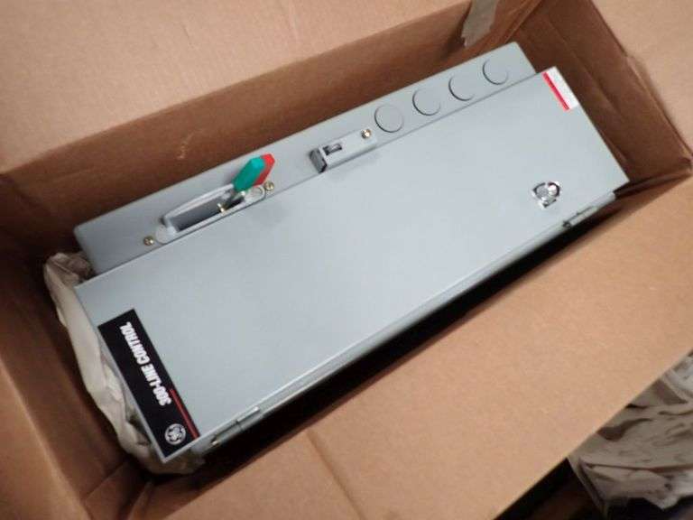 GE 300 Line Control Enclosure and WEG Drive - Yellow Tag Auctions
