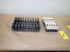 Lot of (30) Assorted Circuit Breakers - Yellow Tag Auctions