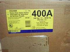 Square D 400A Heavy Duty Safety Switch - Yellow Tag Auctions