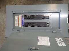 Square D 225A Panelboard with Circuit Breakers - Yellow Tag Auctions