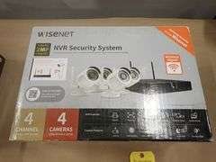 Wisenet NVR Security System - Yellow Tag Auctions