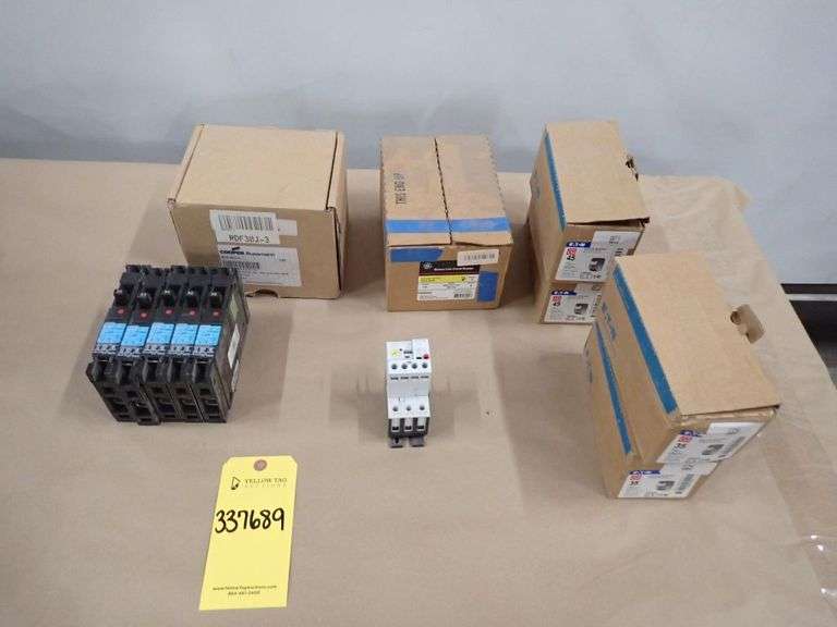 Lot of Assorted Electrical Components - Yellow Tag Auctions