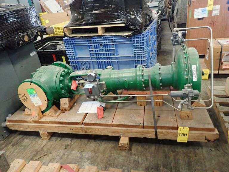 Fisher Valve Actuator Assembly with 8" Check Valve - Yellow Tag Auctions