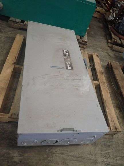 GE 400A Heavy Duty Safety Switch - Yellow Tag Auctions