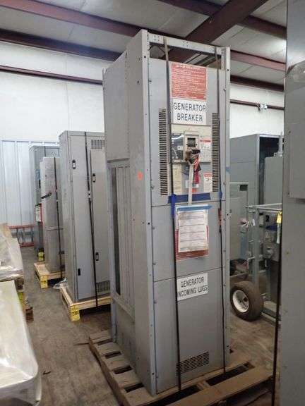 Eaton/Cutler Hammer 2000A Switchboard with Circuit Breakers - Yellow ...
