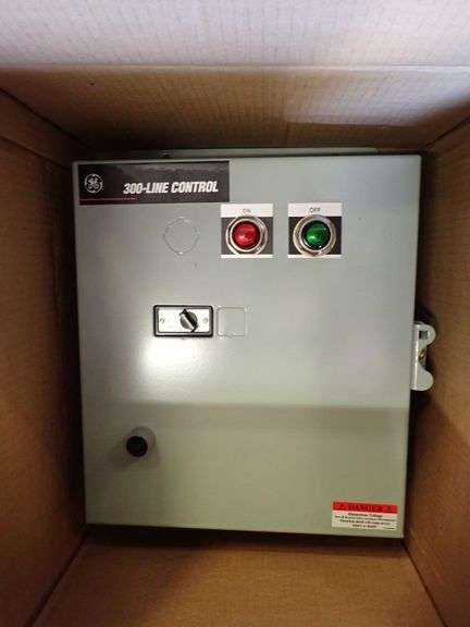 Lot of (3) GE 300-Line Control Stations - Yellow Tag Auctions