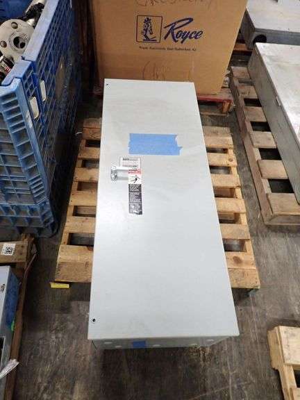 Asco Industrial Control Panel Enclosure - Yellow Tag Auctions