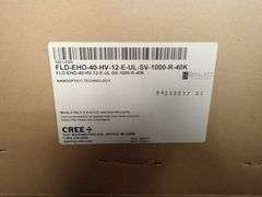 Lot of (6) Cree Edge LED High Output Luminaires - Yellow Tag Auctions