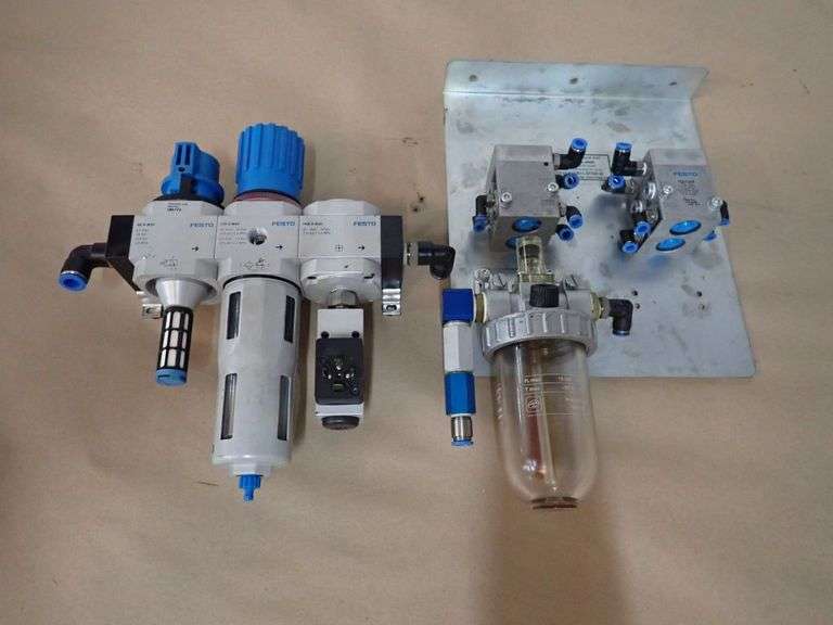 Festo Service Unit and Filter Regulator - Yellow Tag Auctions