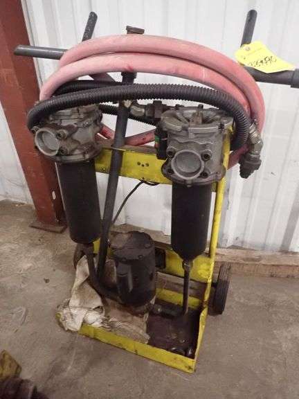 Parker Moduflow Hydraulic Filter Assembly with Motor - Yellow Tag Auctions