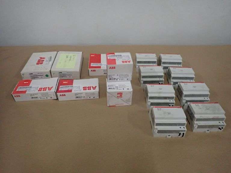 Lot of (16) ABB Industrial Components - Yellow Tag Auctions