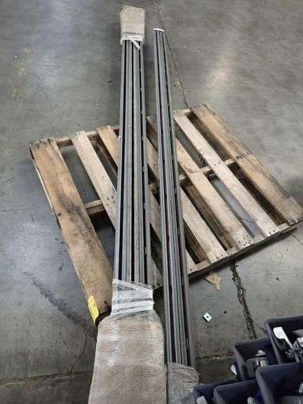 Lot of (2) Midland Ross Trolley Busway Rail - Yellow Tag Auctions