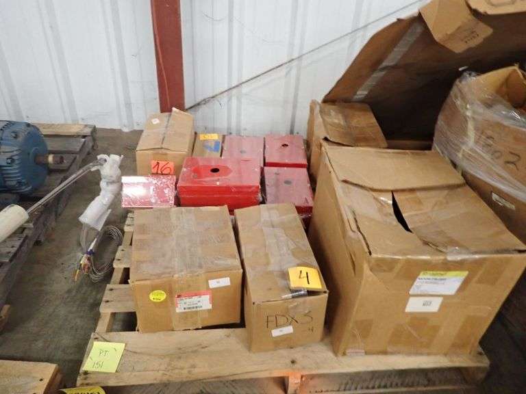 Lot of Assorted MCC Buckets and Junction Boxes - Yellow Tag Auctions