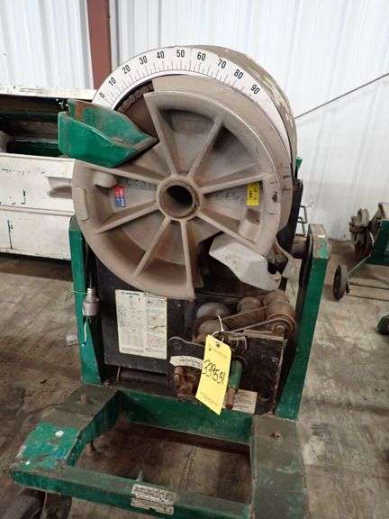 Greenlee 855 Smart Quad Pipe 4-in-1 Bender - Yellow Tag Auctions