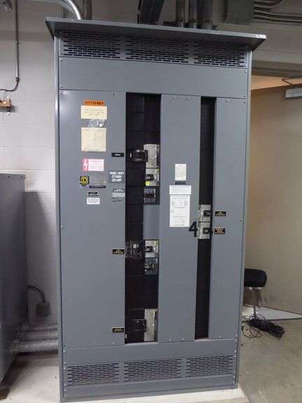 Square D QED 1600A Switchboard with Circuit Breakers - Yellow Tag Auctions