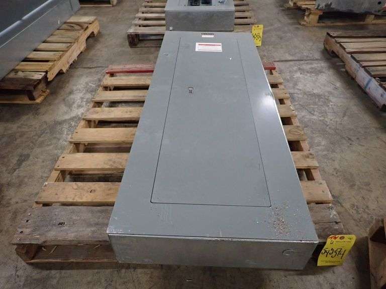 Square D NEHB 225A Panelboard with Circuit Breakers - Yellow Tag Auctions