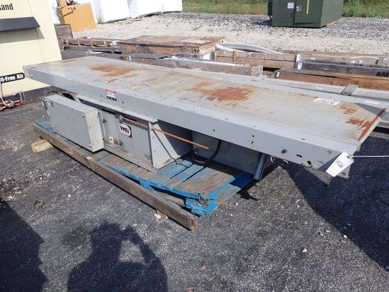 Centerdrive Conveyor Belt Base with Baldor 3 HP Motor - Yellow Tag Auctions