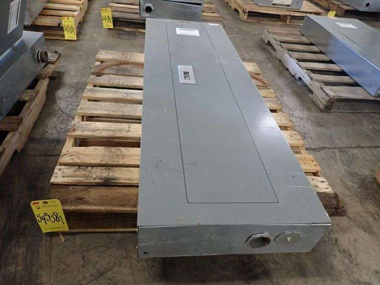 Square D NQOD 225A Panelboard with Circuit Breakers - Yellow Tag Auctions