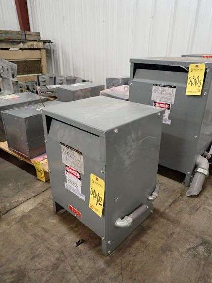 Square D 15 KVA Transformer - Yellow Tag Auctions