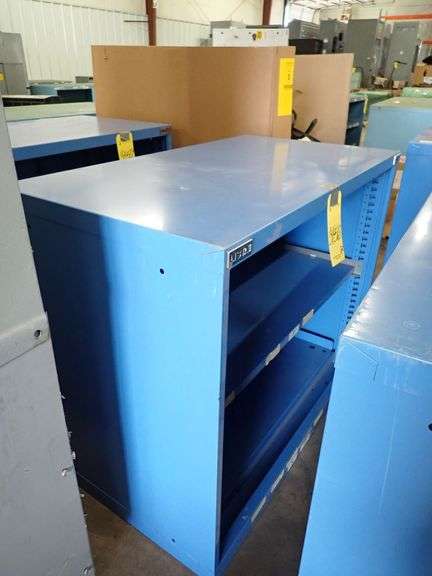 Lista 2-Shelf Open Face Cabinet - Yellow Tag Auctions