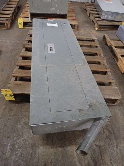 Square D NQOD 225A Panelboard with Circuit Breakers - Yellow Tag Auctions
