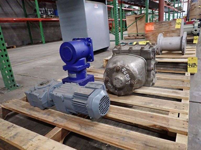 Alpha Gear Reducer and Assorted Industrial Components - Yellow Tag Auctions