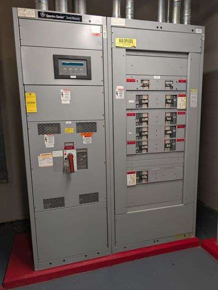 GE Spectra 2000A Switchgear - Yellow Tag Auctions