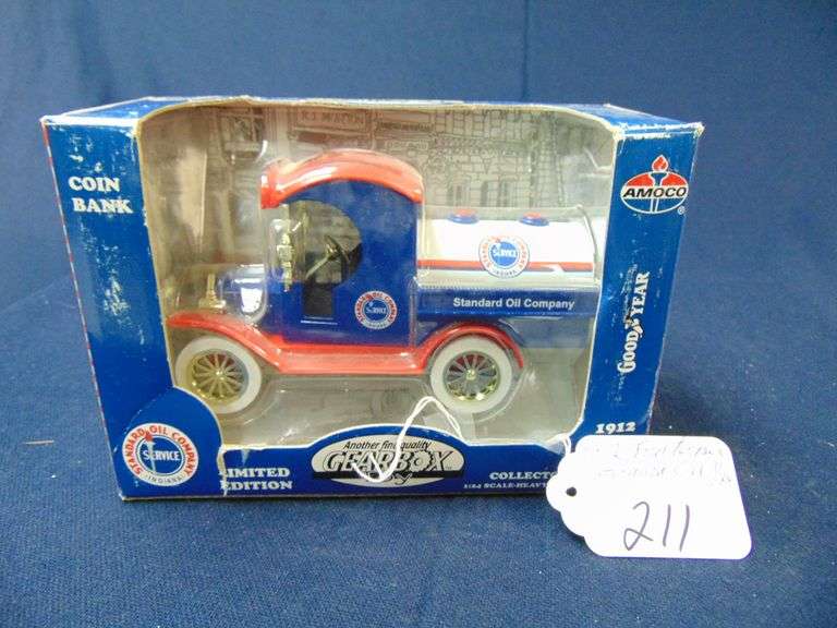 1912 FORD TANKER, STANDARD OIL BANK, 1/24 - WITH BOX - Ziemer Hilbrands ...