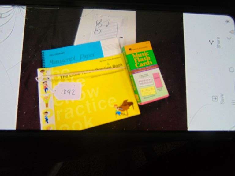 COLLECTION: HAL LEONARD MUSIC FLASH CARDS; MY LITTLE YELLOW PRACTICE ...