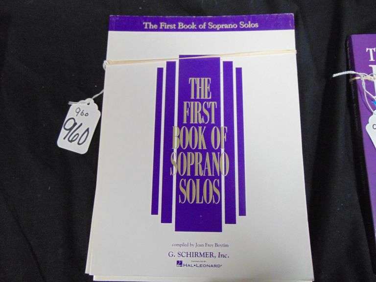 THE FIRST BOOK OF SOPRANO SOLOS COMPILED BY JOAN GREY BOYTIM; THE FIRST ...