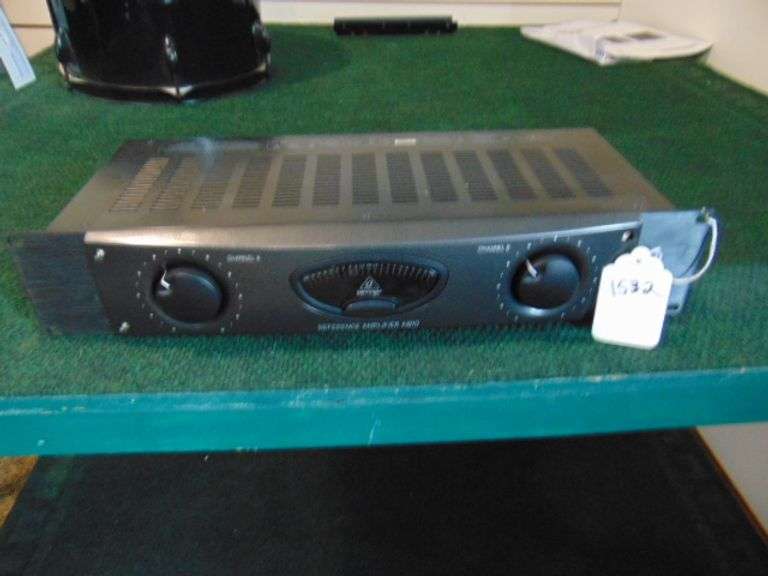 NEW BEHRINGER SOUND AMPLIFIER, 800 WATTS, MODEL A800. - Ziemer ...