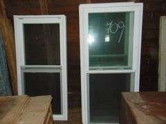 27½" x 62" DOUBLE HUNG WINDOWS - Ziemer Hilbrands Auctions