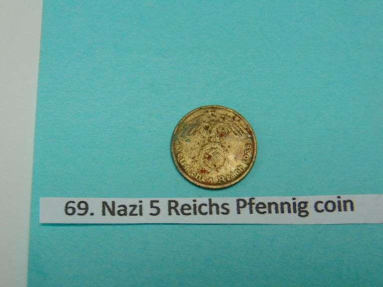 NAZI 5 REICHS PFENNIG COIN - Ziemer Hilbrands Auctions