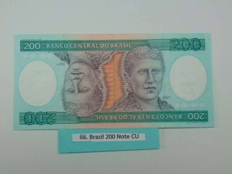 BRAZIL 200 NOTE CU - Ziemer Hilbrands Auctions