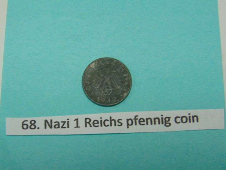 NAZI 1 REICHS PFENNIG COIN - Ziemer Hilbrands Auctions