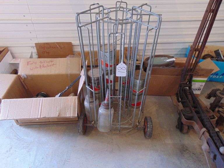 OIL CART VINTAGE - Ziemer Hilbrands Auctions