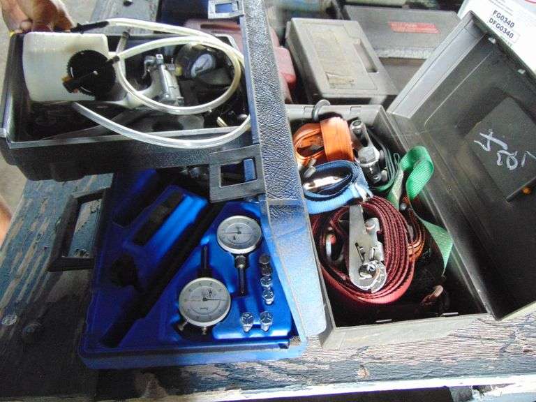 TEST KIT, INJ TIMING GAUGE RACHET STRAPS - Ziemer Hilbrands Auctions