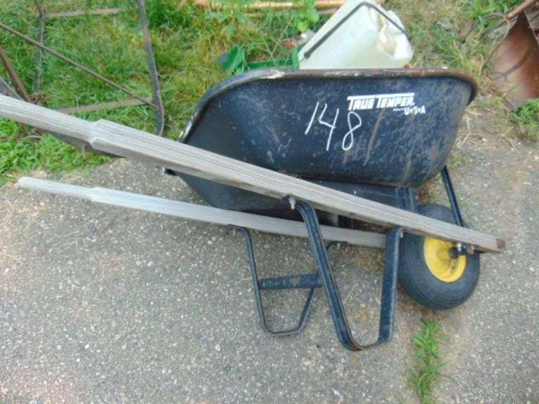 WHEEL BARROW, WATER TANK AND BAKERS RACK - Ziemer Hilbrands Auctions