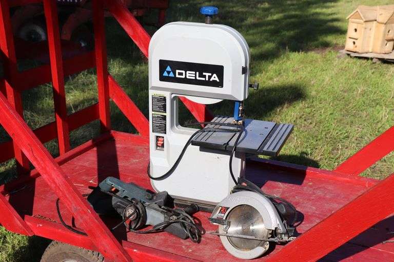 ASSORTED SAWS- DELTA, 3IN PLANER, SKILL SAW, ANGLE GRINDER - Ziemer ...