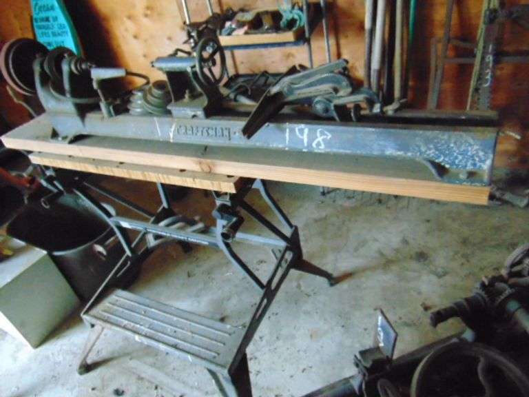 CRAFTSMAN 9" WOOD LYTH W WORKMATE TABLE - Ziemer Hilbrands Auctions