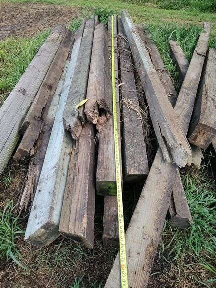 MISC TREATED POLES, VARIOUS LENGTHS/SIZES, MOSTLY 6X6 - Ziemer ...