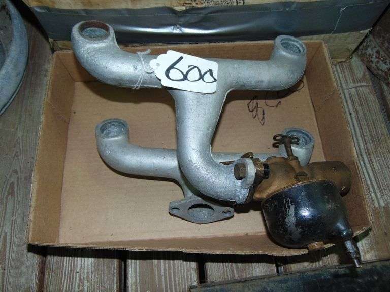 MODEL T MANIFOLD AND CARB - Ziemer Hilbrands Auctions