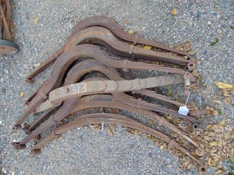 FORD MODEL T REAR SPRINGS - Ziemer Hilbrands Auctions