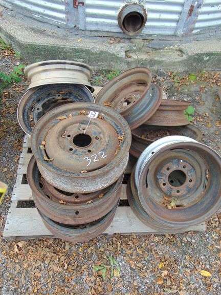 ASSORTED 5 BOLT HUB RIMS - Ziemer Hilbrands Auctions