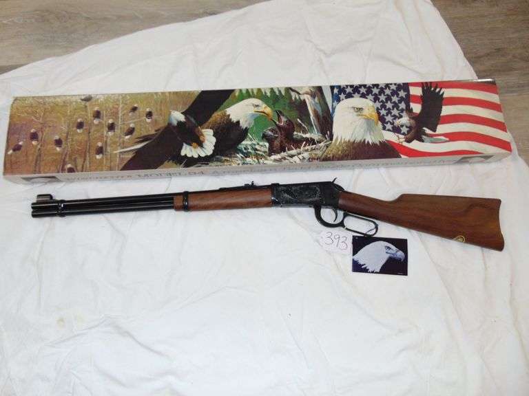WIN MOD 94 XTR AMERICAN BALD EAGLE NIB 375 WIN LEVER SER ABE351 ...