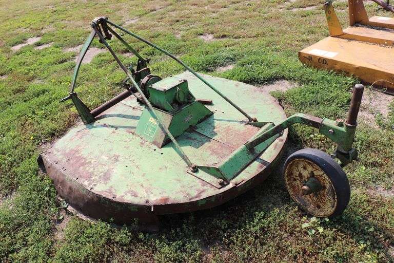 JOHN DEERE 5FT 3PT BRUSH MOWER - Ziemer Hilbrands Auctions