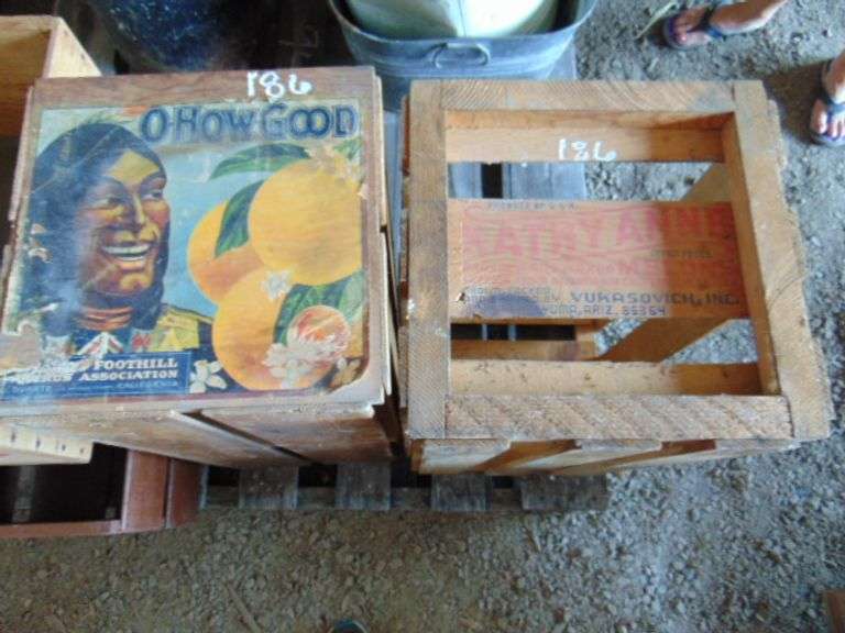 KATHY ANN MELONS CRATE SUNKIST CRATE - Ziemer Hilbrands Auctions